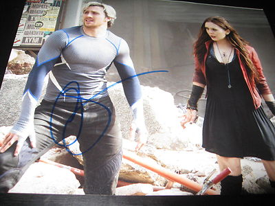 AARON TAYLOR JOHNSON SIGNED AUTOGRAPH 8x10 PHOTO AVENGERS AGE OF ULTRON ...