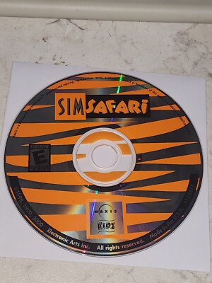 Sim Safari PC CD-ROM (Windows/PC) Disc Only Tested Working | eBay
