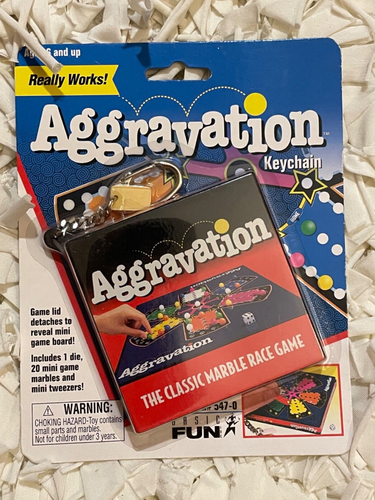 Parcheesi Game Keychain Keyring Pachesi Ludo India Basic Fun Hasbro ...