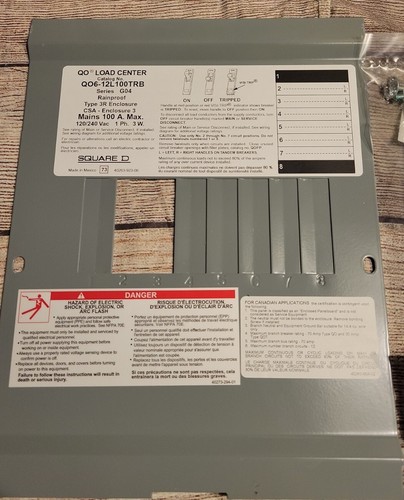 Hot Spring Spa GFCI Sub Panel, 100 Amp Max 50amp Supplied Watkins ...