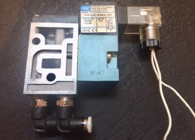 MAC 45A-LAC-DAAJ-1KD Manifold Solenoid Valve | eBay