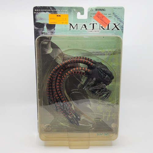 THE MATRIX film SENTINEL ACTION FIGURE N2 TOYS 2000 NEW RARE SEALED 4 ...