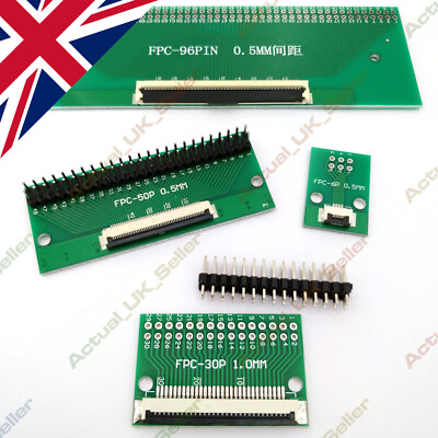 🇬🇧 1mm/0.5mm FPC FFC adapter, flat flexible cable converter breakout ...