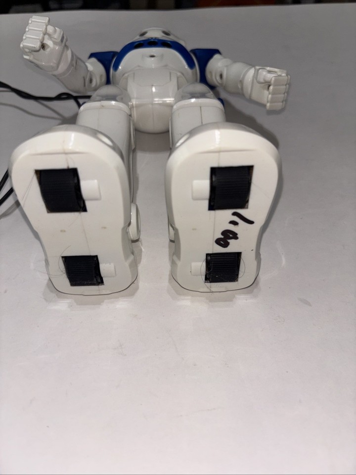 Humanoid Toy Robot 14-inch, Works! Cord For Charging | eBay