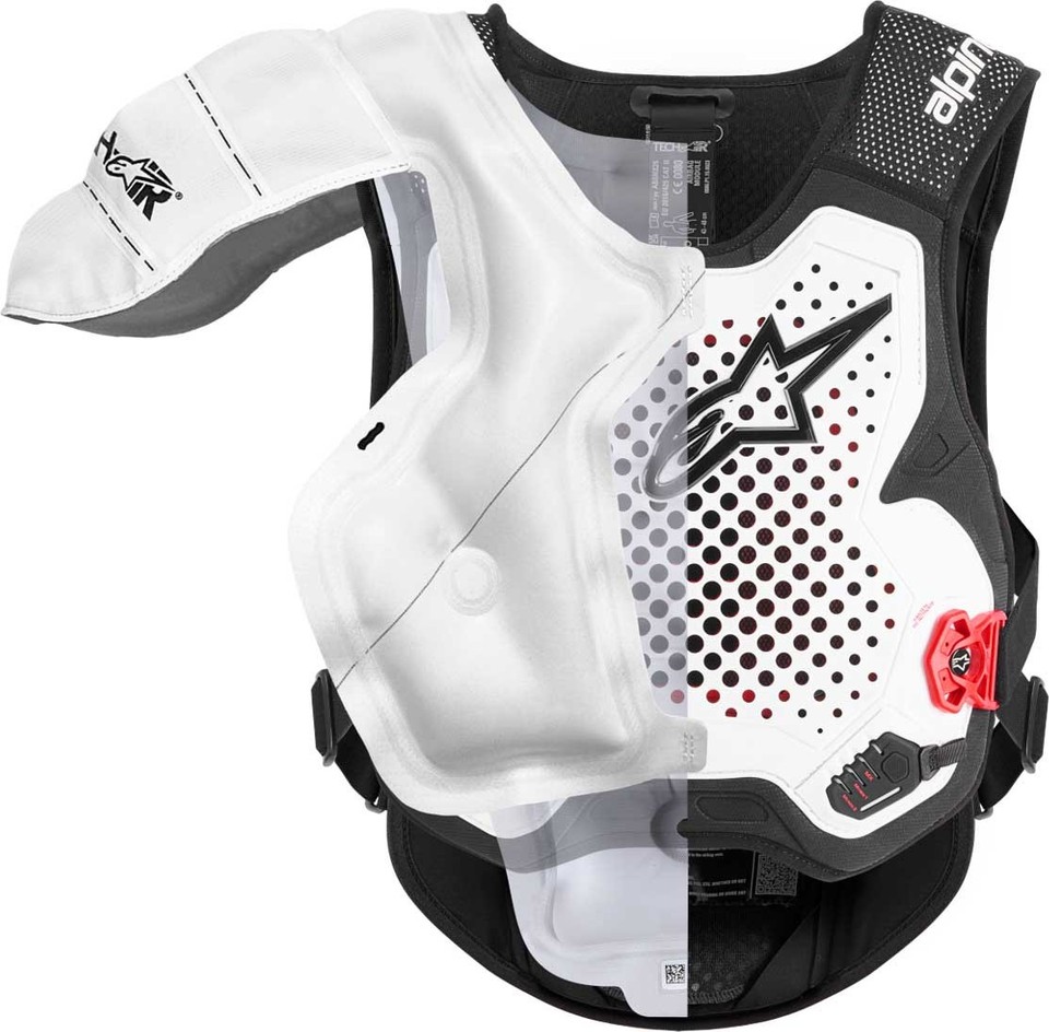 Alpinestars Tech-Air MX Chest Protection System - Motocross Dirt Bike ...