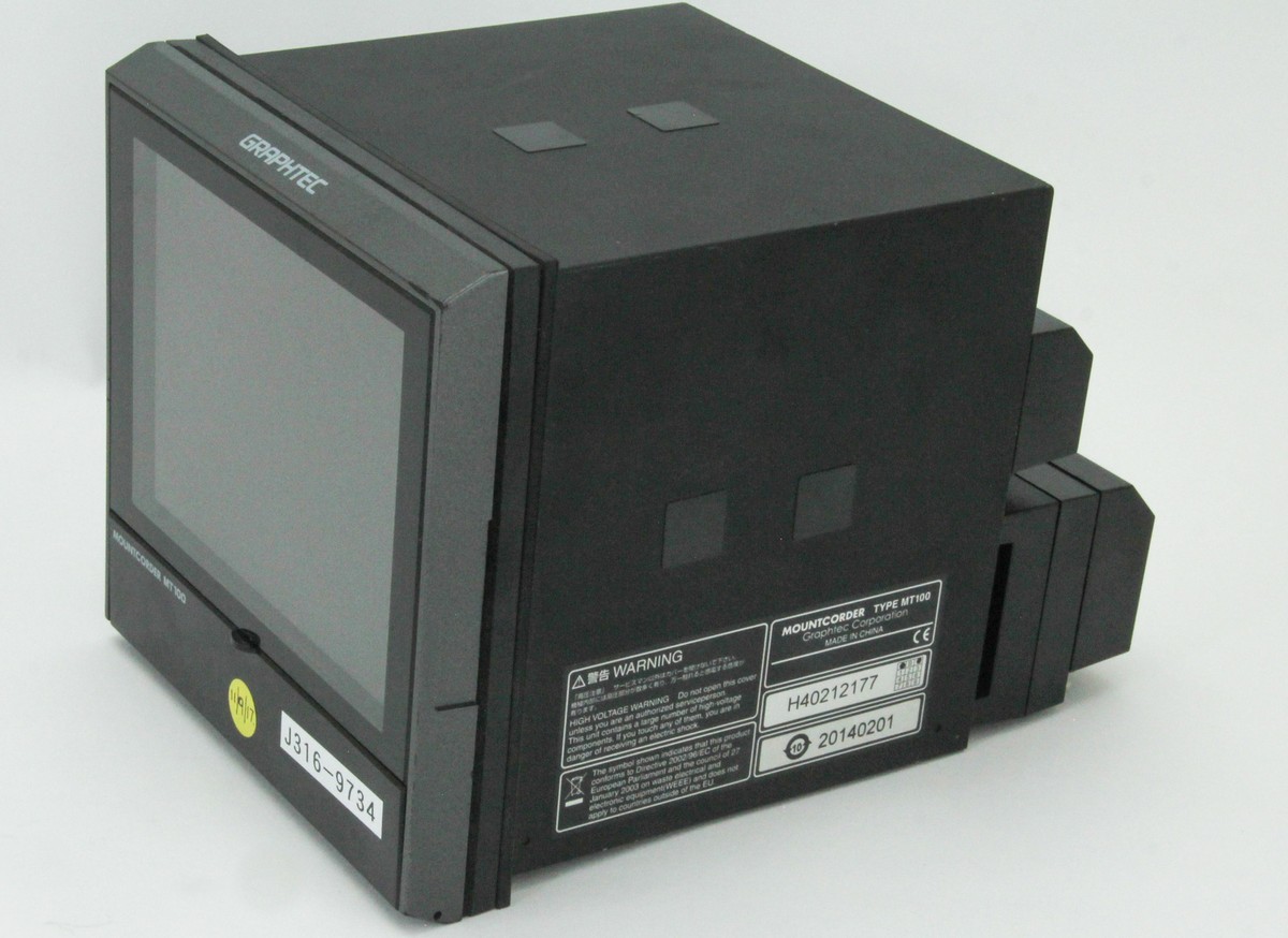 Graphtec Mt100 Paperless Chart Recorder Paperless Recorder KR3S00