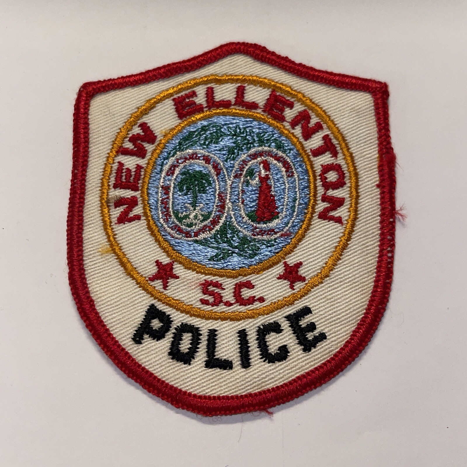 New Ellenton South Carolina police patch OBSOLETE SHOULDER | eBay