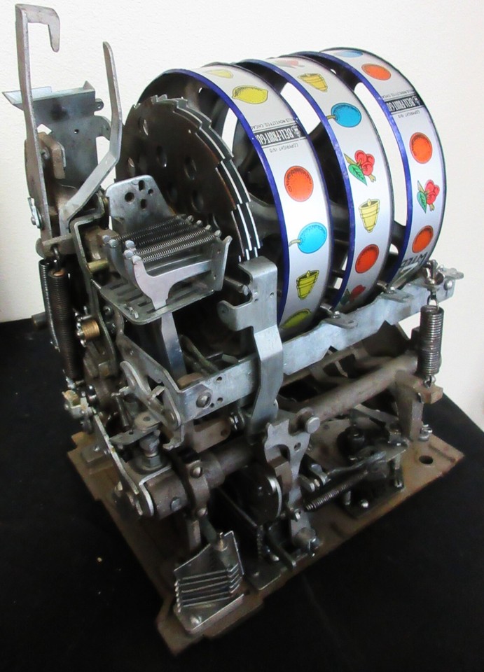 Mills 5c High Top Slot Machine Deuce Wild Circa 1950 Fully Restored | eBay