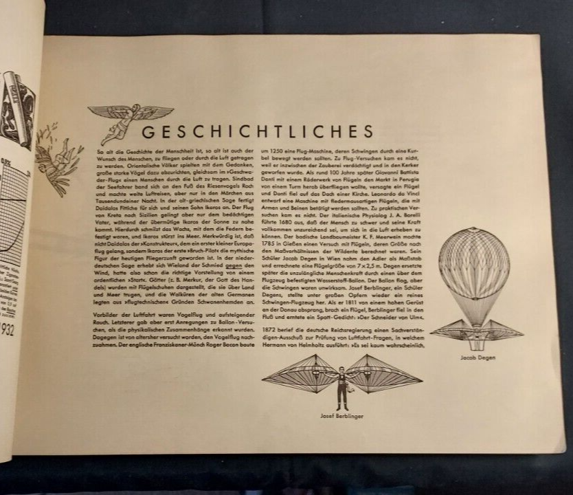 1930's Volume One Zeppelin Weltfahrten Cards Foil Complete Count Von ...