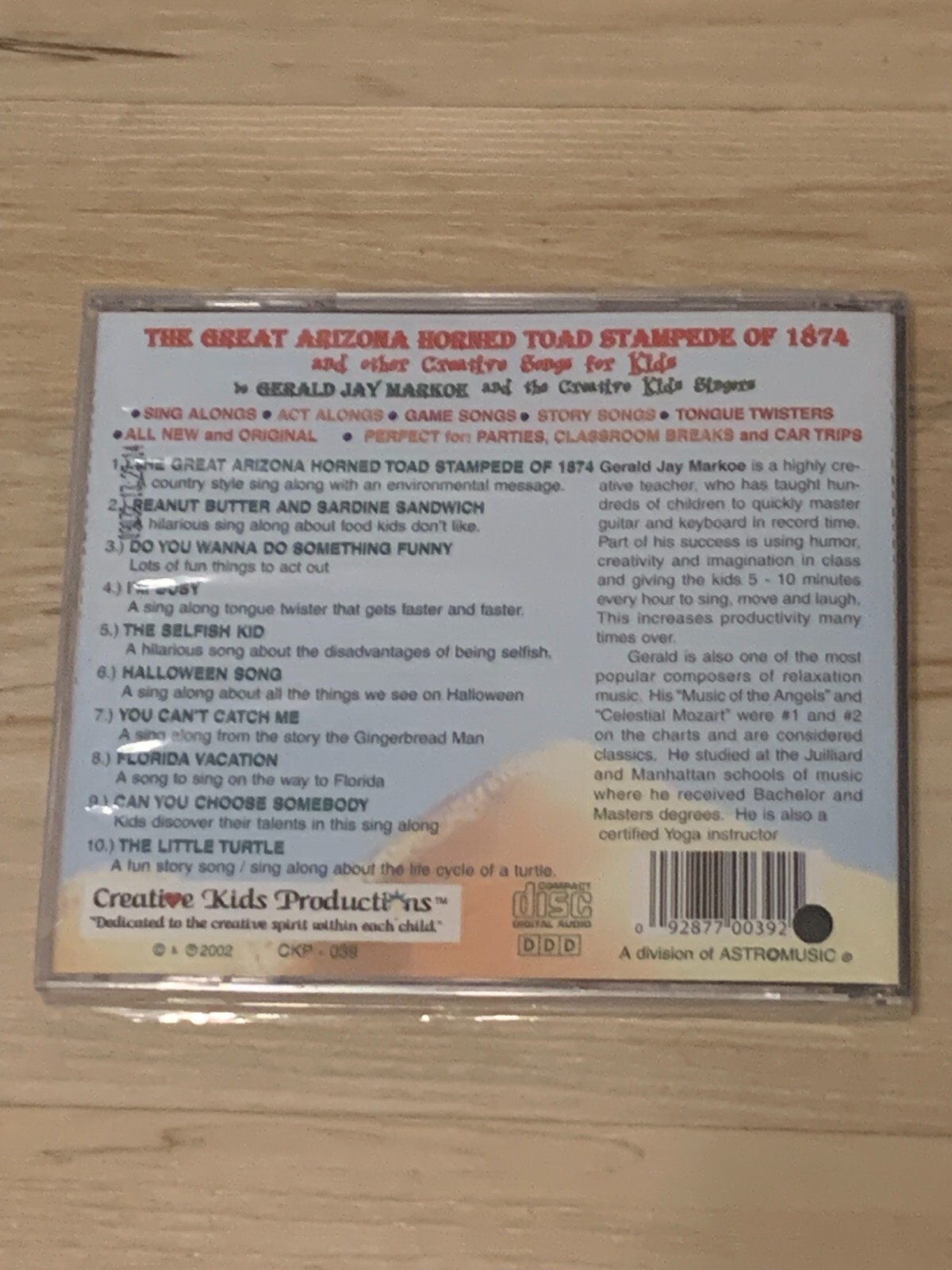 The Great Arizona Horned Toad Stampede Of 1874 And Other Creative Songs ...