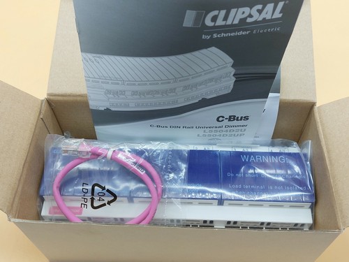 CLIPSAL C-BUS L5504D2UP, 4 Channel Universal Dimmer, 2.5A, LEARN ...