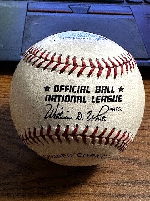 BUCK LEONARD 5 SIGNED AUTOGRAPHED ONL BASEBALL! Negro Leagues Grays ...