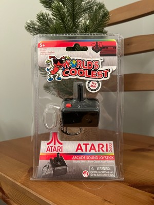 world's coolest atari 2600 arcade sound joystick keychain sealed | eBay