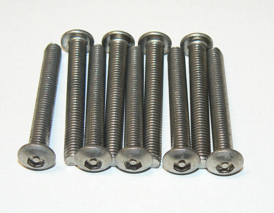 #10/32 X 1 1/2" Button Head Socket-Pin Security S/S Machine Screws - 24 ...