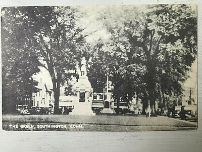 Vintage Postcard 1956 The Green, Southington, Connecticut (CT) | eBay