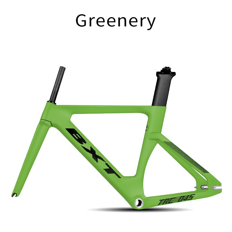BXT 700C Full Carbon Track Frame with Fork Seatpost Fixed Gear Bicycle ...