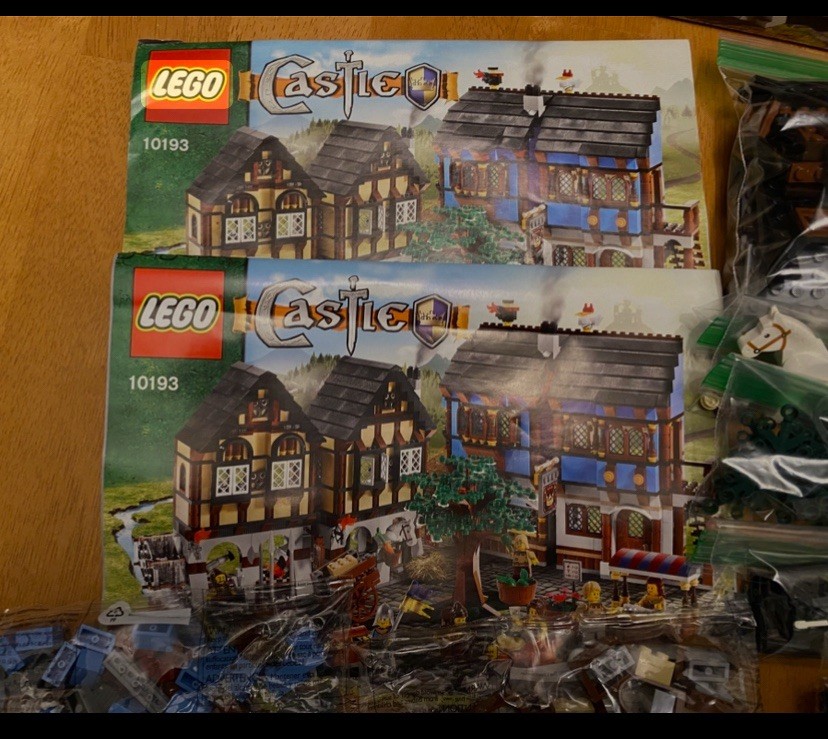 LEGO Castle: Medieval Market Village (10193) retired - used ( 1601 ...