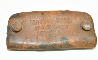 vintage leather key fob from Null United Locksmith Harrisburg PA (BX-7 ...
