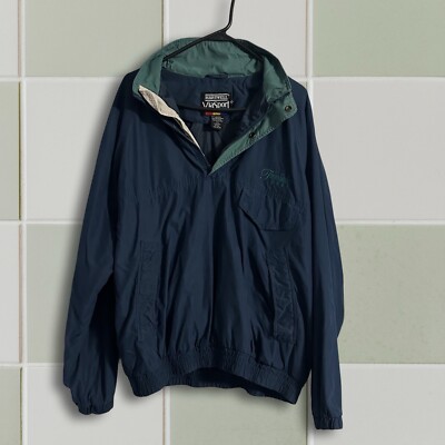 Hartwell ViaSport XL Navy Blue 1/4Zip Pull Over Lined Jacket The ...
