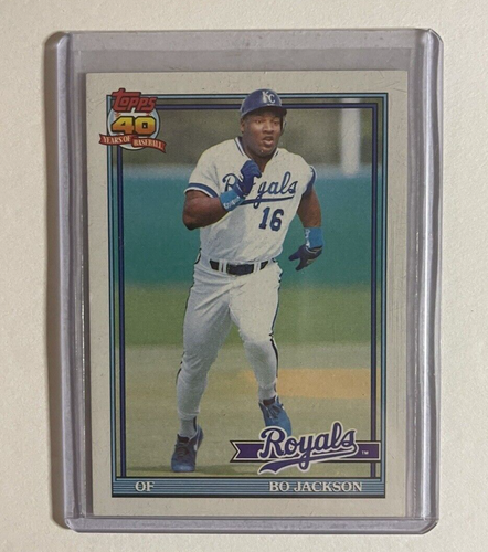 1991 Topps - #600 Bo Jackson Kansas City Royals | eBay
