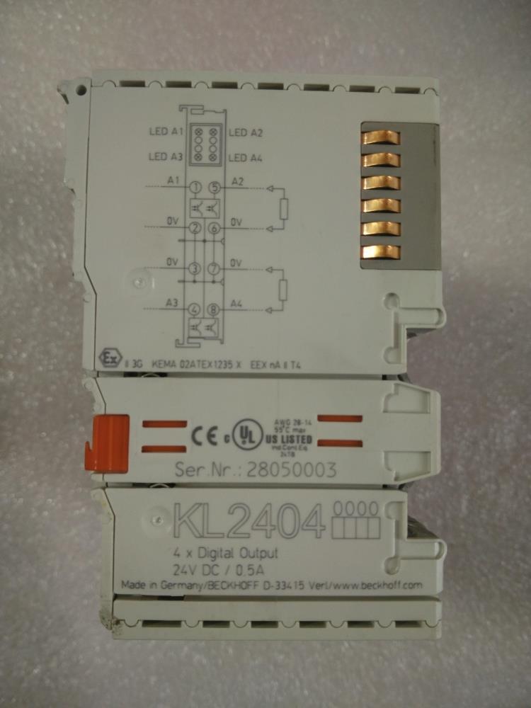1PCS Used Beckhoff modules KL2404 | eBay
