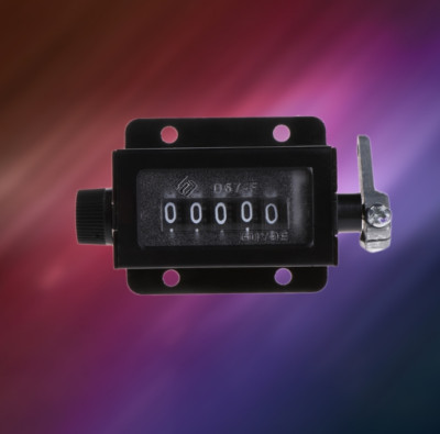 D67-F 5 digit counters Black Casing Mechanical Pull Stroke Count manual ...