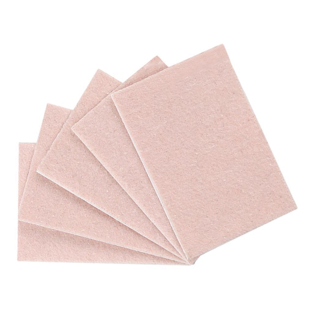 5-Pack Suede Adhesive Pads Feet Stickers Anti-wear Padding Free to Cut ...