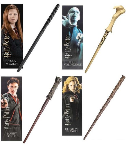 The Noble Collection Harry Potter 12 Inch Character Wands with 3D ...