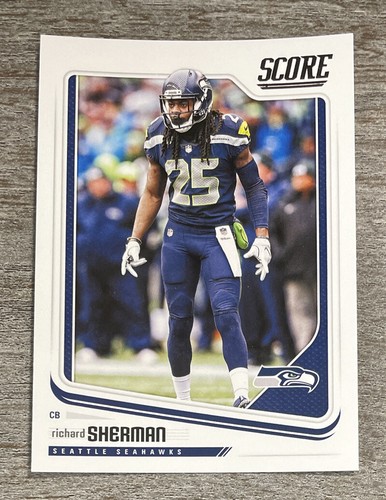 Richard Sherman 2018 Score Seahawks Card #291 *6325* | eBay