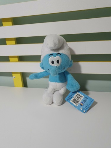THE SMURFS GENERIC SMURF CHARACTER PLUSH TOY! SOFT TOY ABOUT 21CM TALL ...