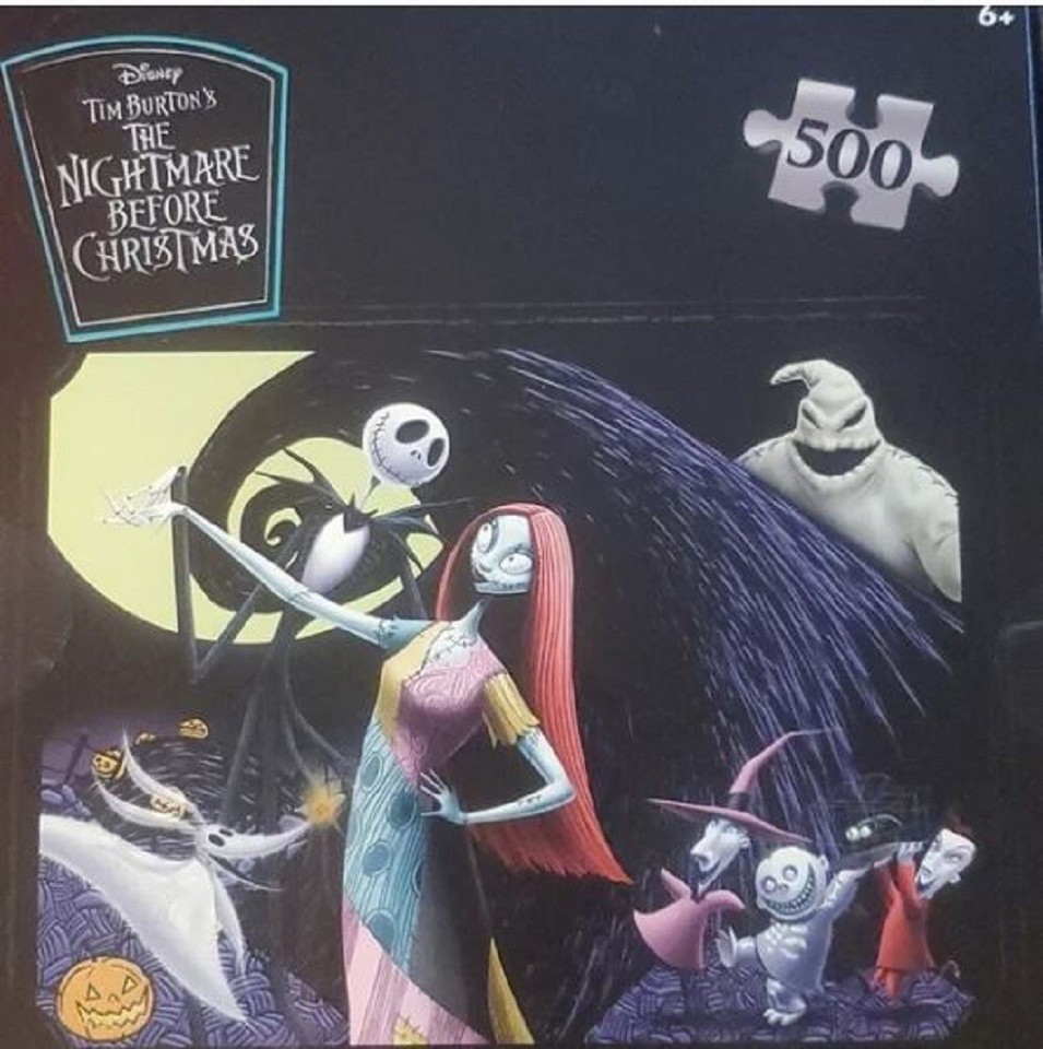 Disney Tim Burton's The Nightmare Before Christmas Prime 3D Puzzle, 24 ...