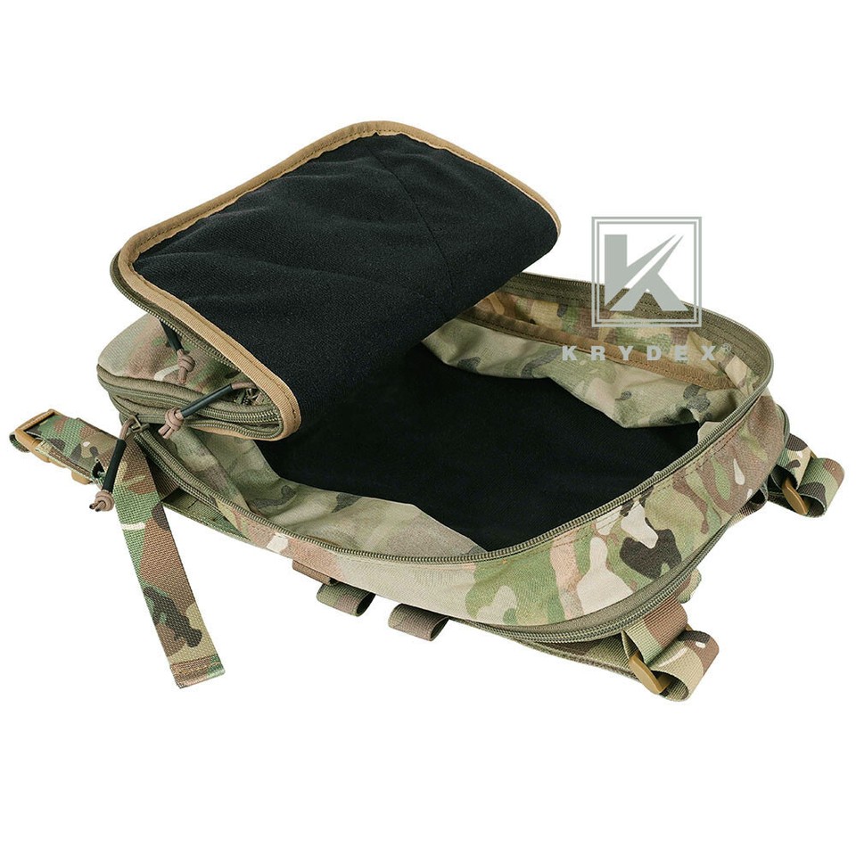 KRYDEX Tactical D3CR Chest Rig Harness Vest D3 Flatpack Backpack MOLLE ...