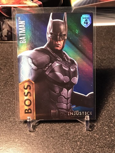 DC Injustice Arcade ULTRA RARE BOSS card BATMAN Holofoil #117/130 ...