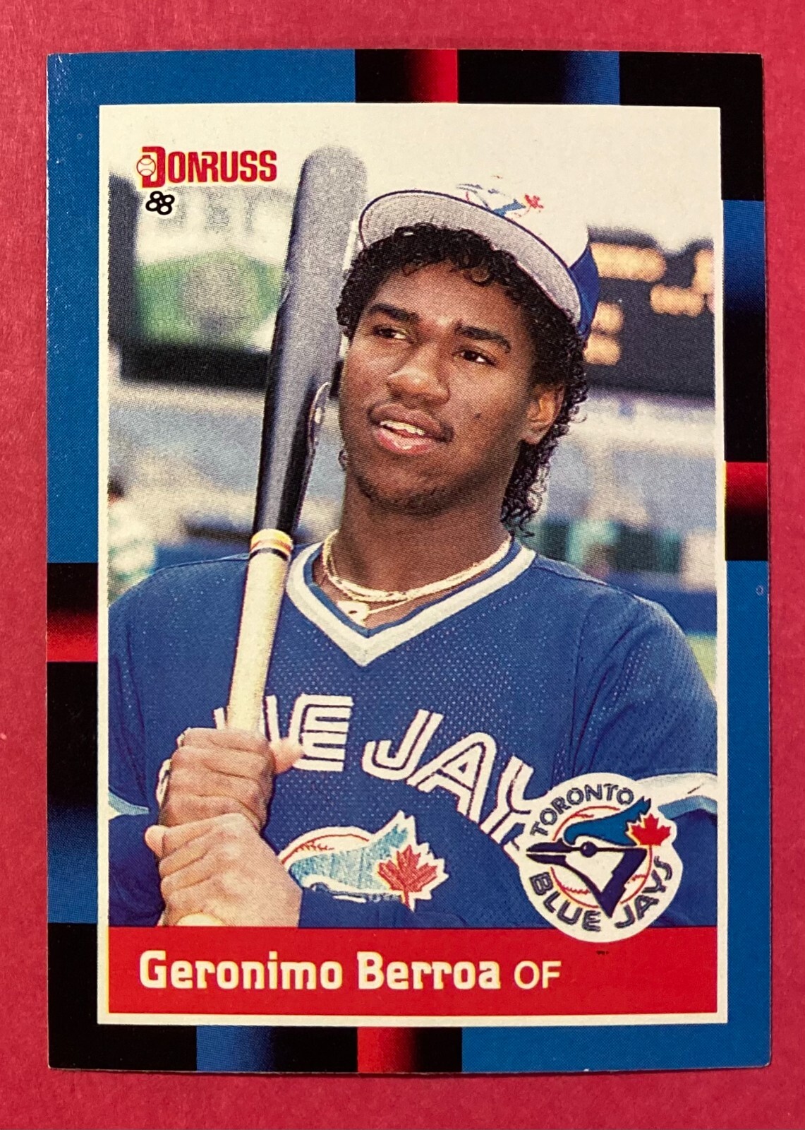 1988 Donruss Rookie Geronimo Berroa #659 Baseball Card Toronto Blue ...