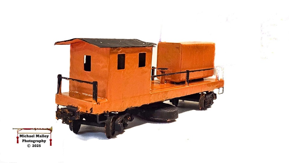 O Scale model railroad track cleaning car, custom made / unique 5y5 | eBay