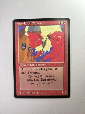 Kobold Drill Sergeant (Magic: The Gathering, Legends, Near Mint) | eBay
