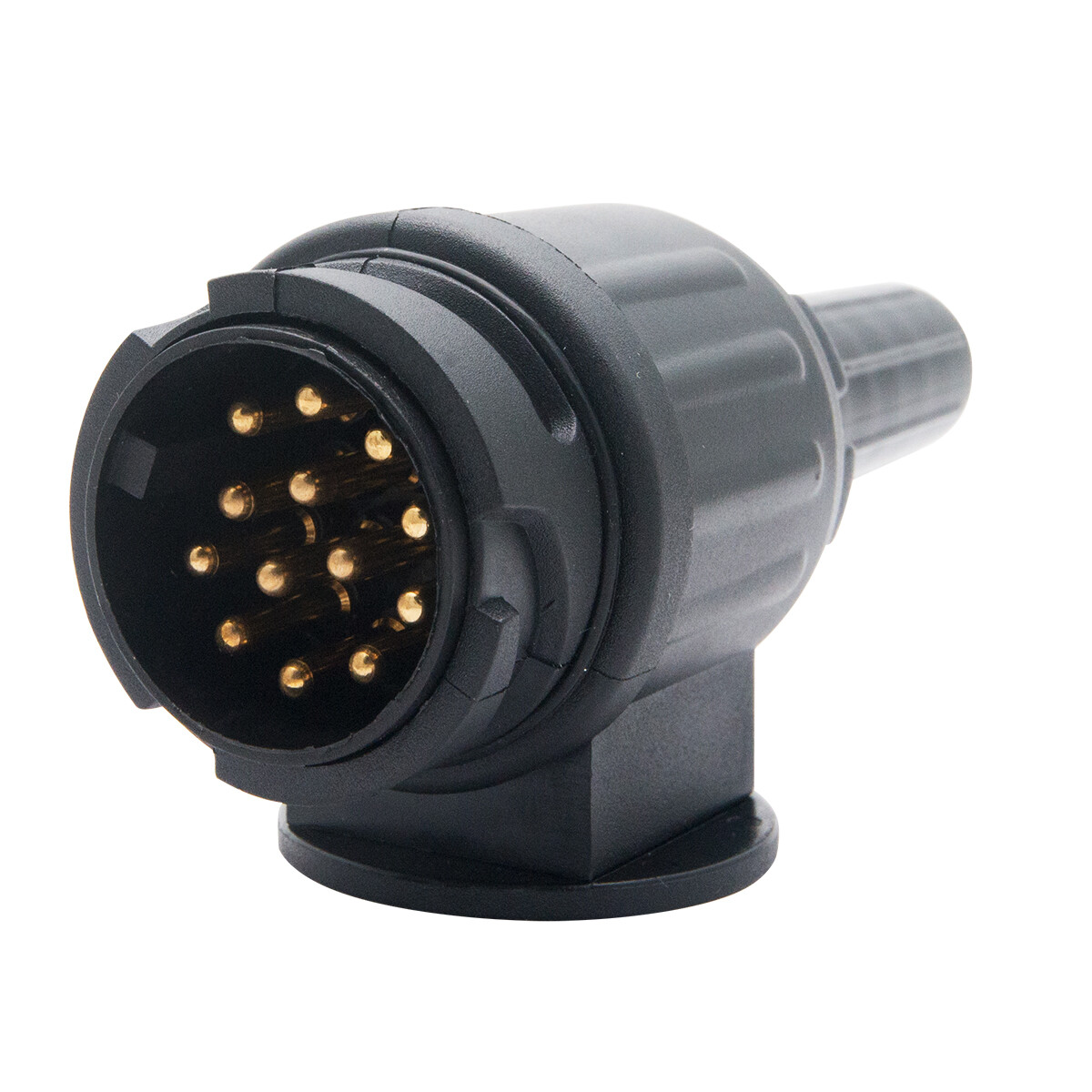 13 Pin Trailer Caravan Electric Lighting Euro Towing Plug Adapter ...