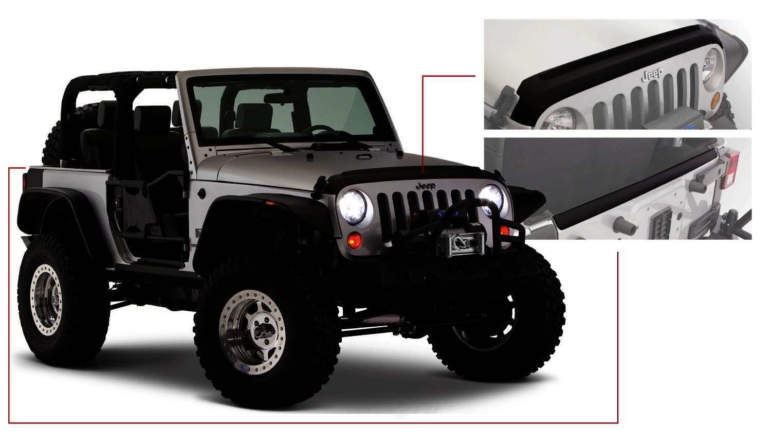 BUSHWACKER 14013 Universal - Body Protector Kit for sale online | eBay