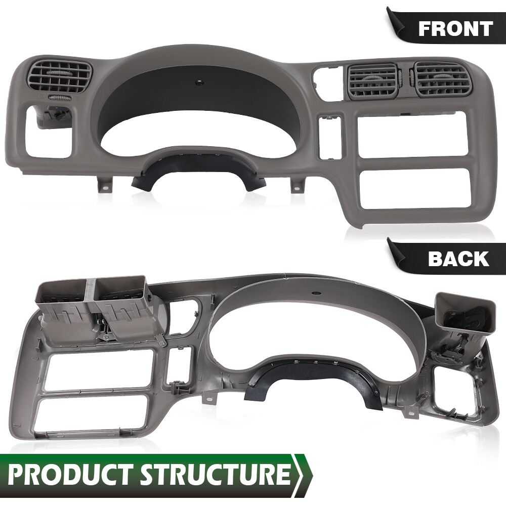 Gray Fit For 1998-2005 Chevy S10 Blazer GMC Jimmy Dash Radio Cluster ...