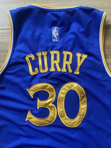 NBA Basketball Adidas Stephen Curry Golden State Warriors Jersey ...
