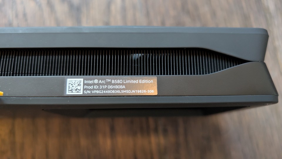 Intel ARC B580 Limited Edition Dual Fan 12GB GDDR GPU | eBay