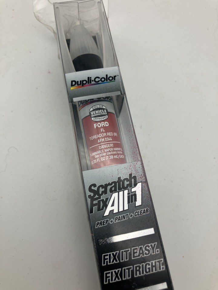 Dupli-color AFM0344 Touch Up Paint Pen FORD FL TOREADOR RED (M) .25 Oz ...