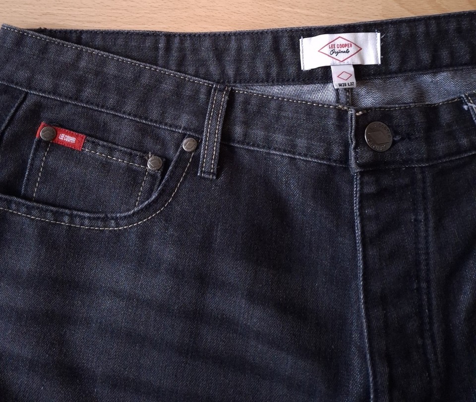 Mens Lee Cooper Jeans Waist 36 Inches Leg 32 Inches NWT Dark Blue Hem ...