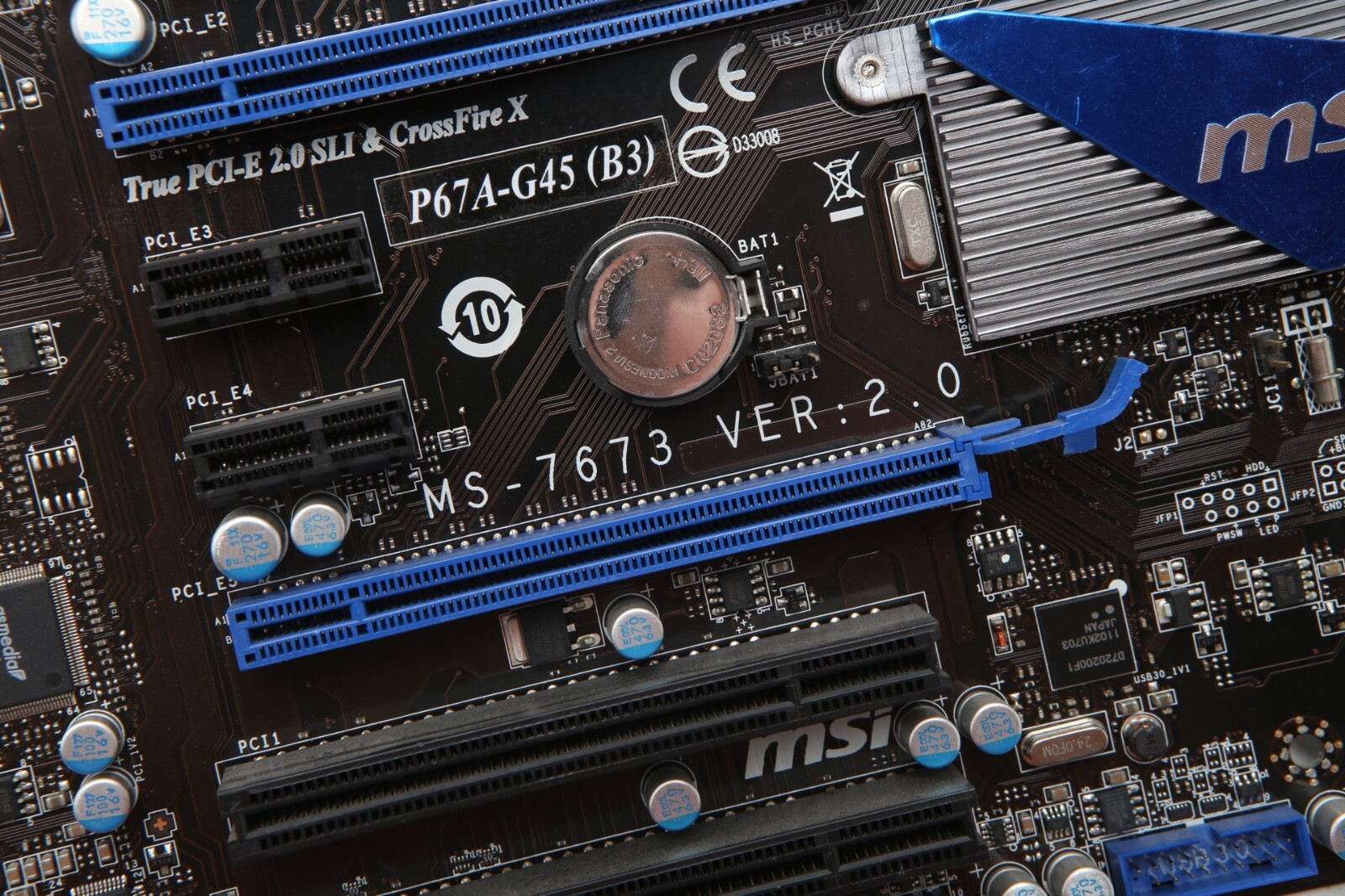 MSI MS-7673 VER:1.0 main board MS7673 Motherboard Intel F22 | eBay