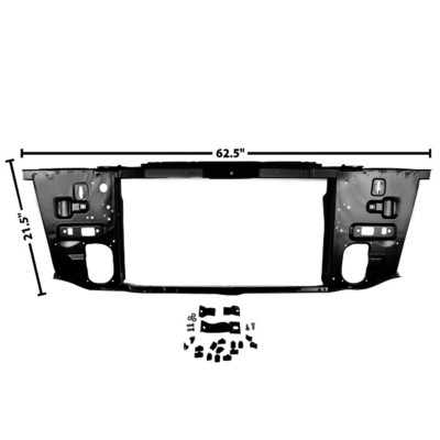 1973 74 75 Firdbird Trans Am Radiator Core Support w/Hardware EDP Steel ...