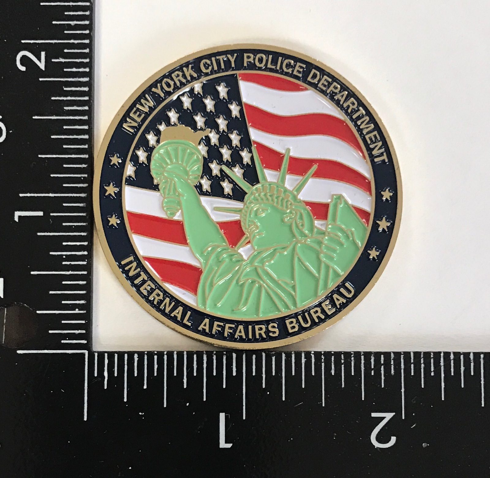 NYPD New York City Police Dept IAB Internal Affairs Bureau Statue of ...