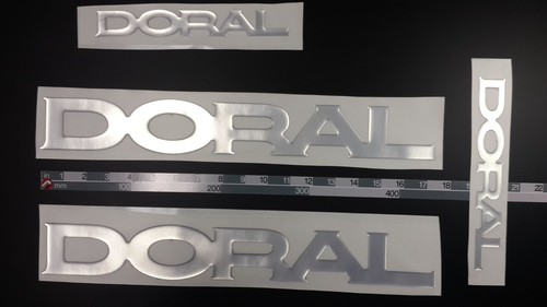 Doral boat Emblems 17" chrome + FREE FAST delivery DHL express ...