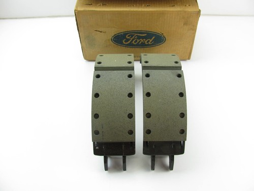 Front Brake Shoe Lining Kit OEM Ford F1HZ-2001-A Sterling Truck 15-INCH ...