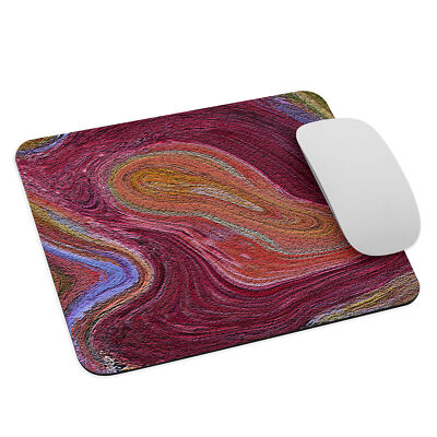 Red Abstract Mouse Pad | eBay
