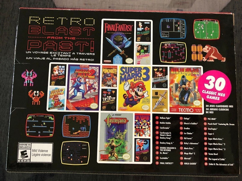 Nintendo NES Classic Edition Mini Console USA New Unopened w 30 games ...